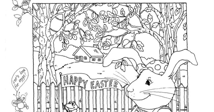 Hidden Pictures Publishing Easter Hidden Picture Puzzle And Coloring ...