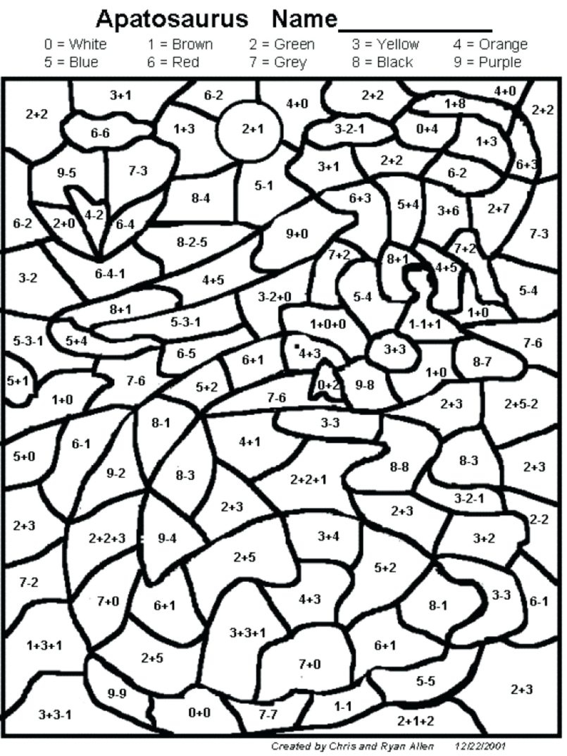 Printable Multiplication Colouring Hidden Pictures Hidden Pictures 